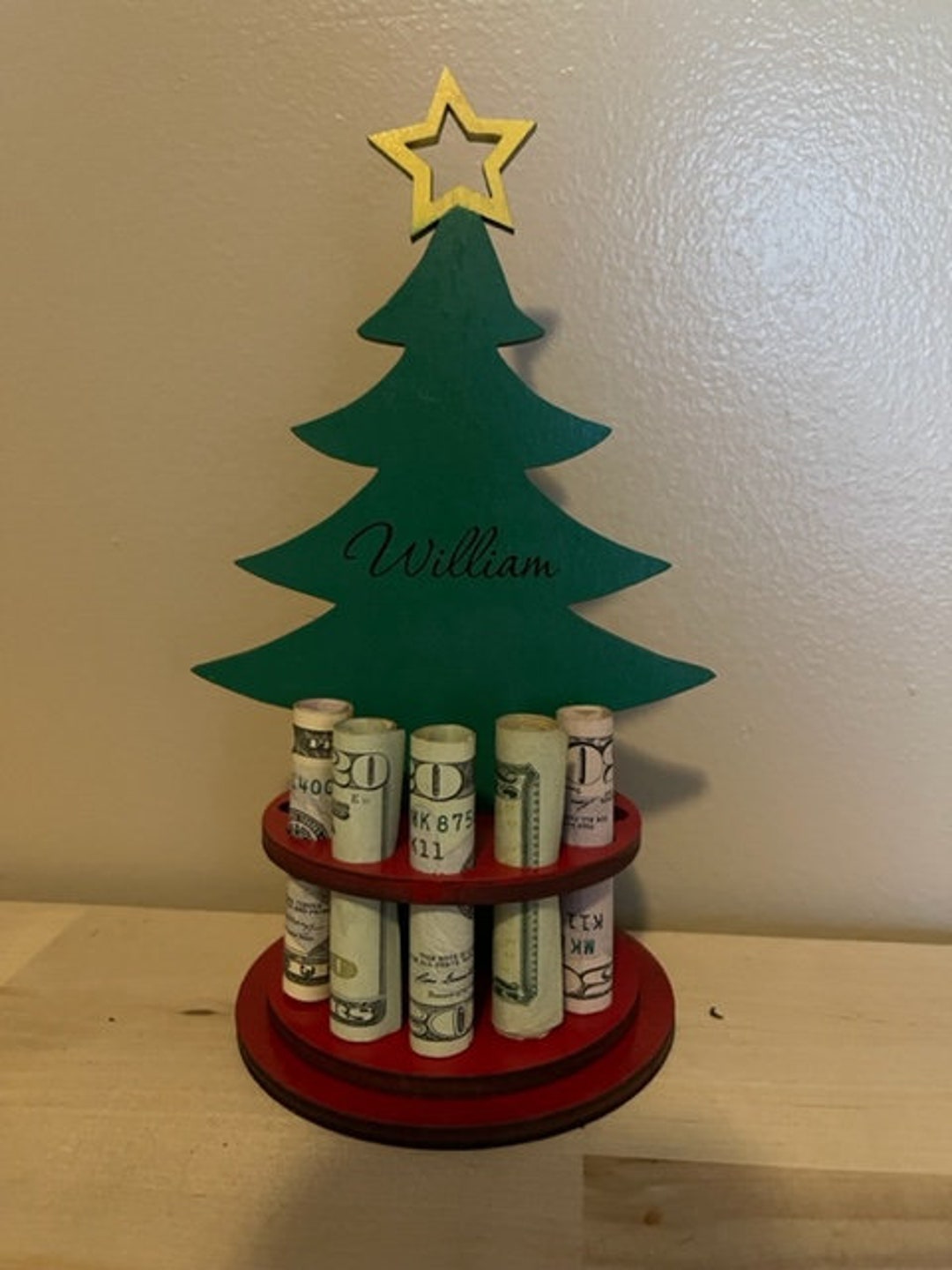 Freestanding Money Christmas Tree SVG File Only - Etsy