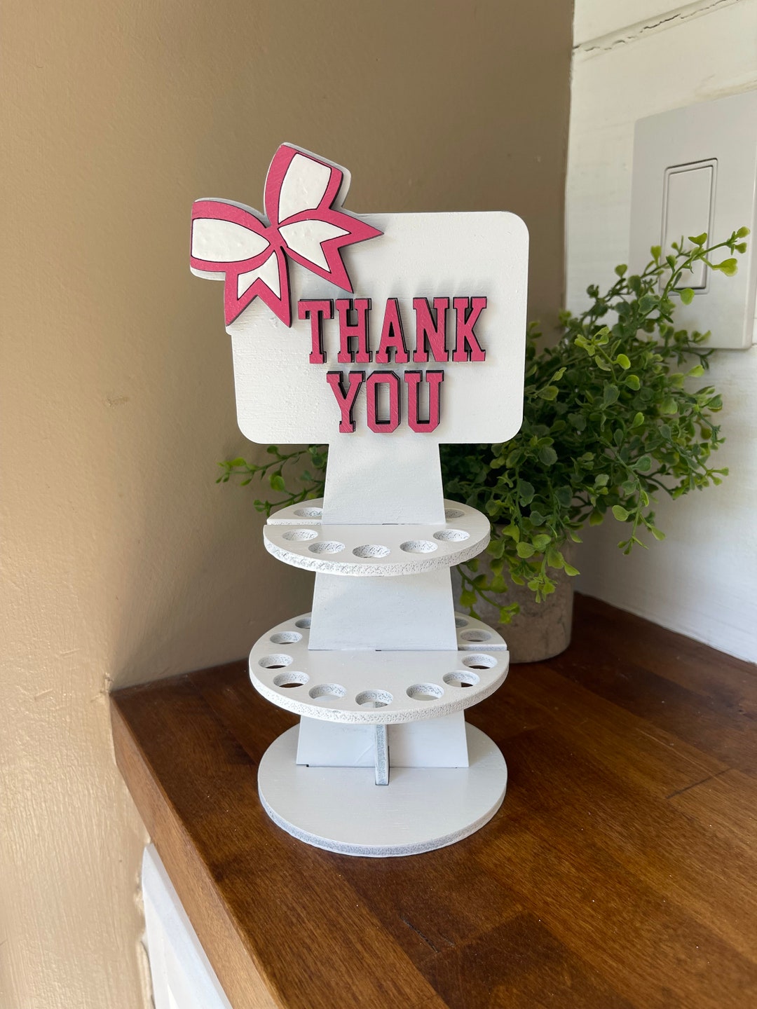 Thank You Gift Money Holder, Tiered Thank You Money Cake With 24 Holes ...