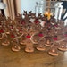 Freestanding Reindeer With Red Nose and Brown Rope Scarf Party Decor or ...