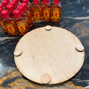 21 Bottle Tier Fireball Shot Tower 3 or 4 Tier Alcohol Cake, 21st ...