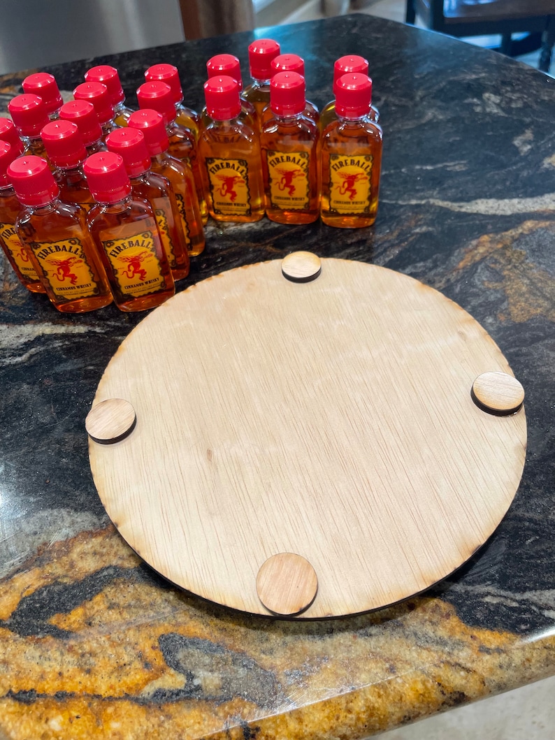 21 Bottle Tier Fireball Shot Tower 3 or 4 Tier Alcohol Cake, 21st ...