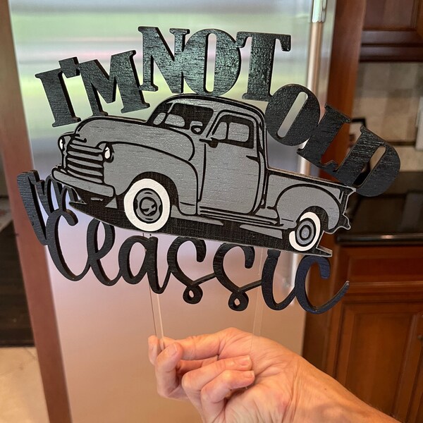 M Cake Topper - Etsy