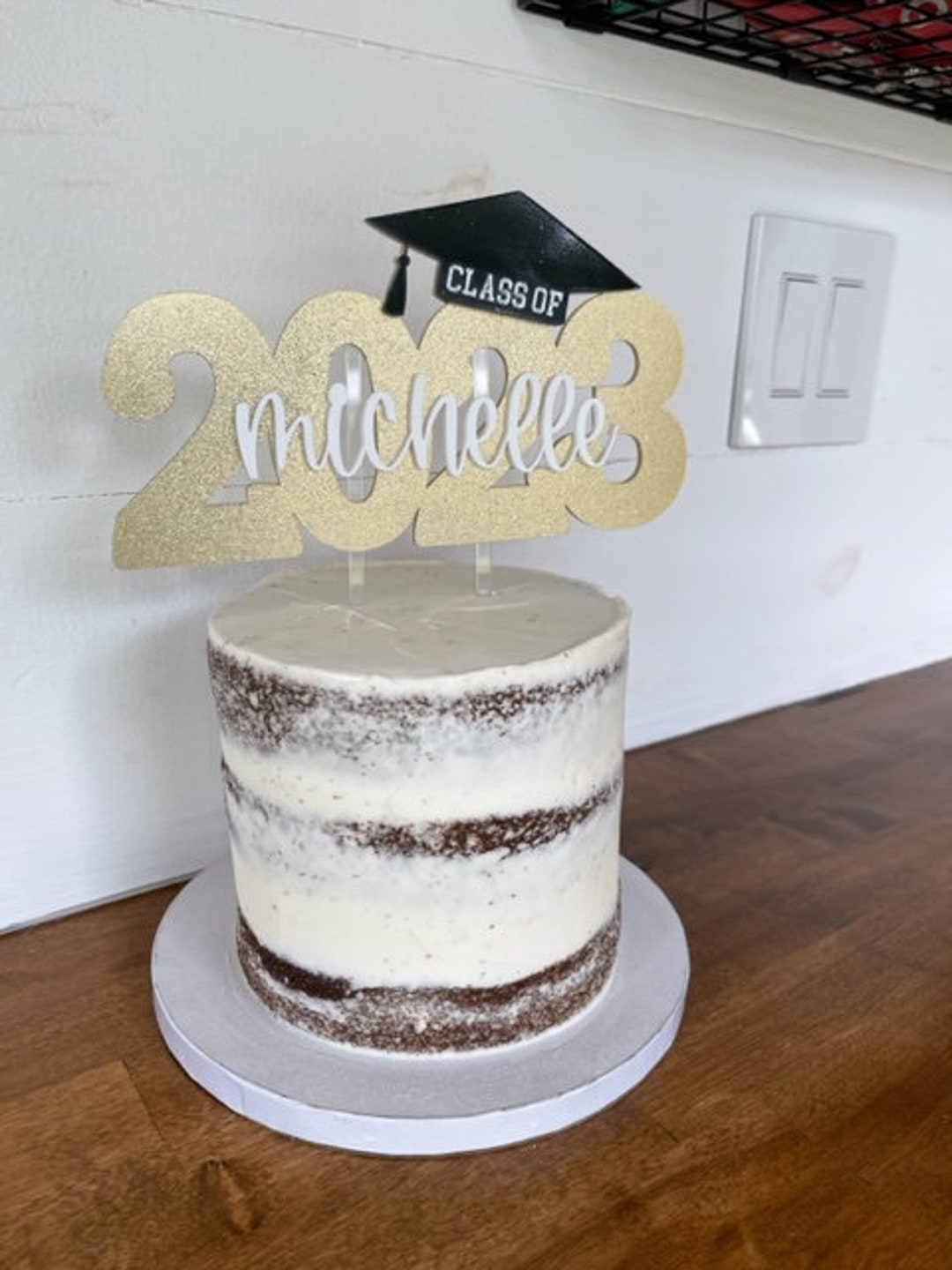 Class of 2023 Graduation Cake Topper, Wall Art and Photo Prop All in ...