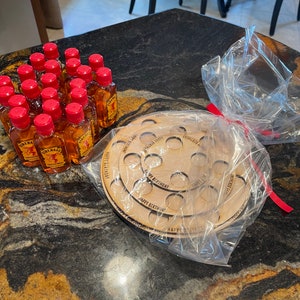 21 Bottle Tier Fireball Shot Tower 3 or 4 Tier Alcohol Cake, 21st ...