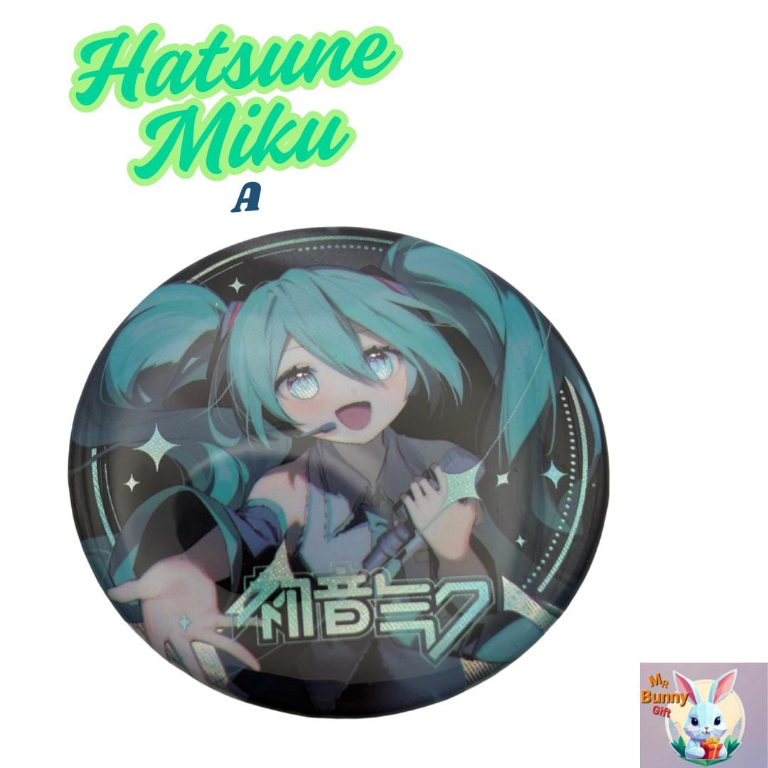 Hatsune Miku Collectible Badges 6 Unique Designs - Etsy