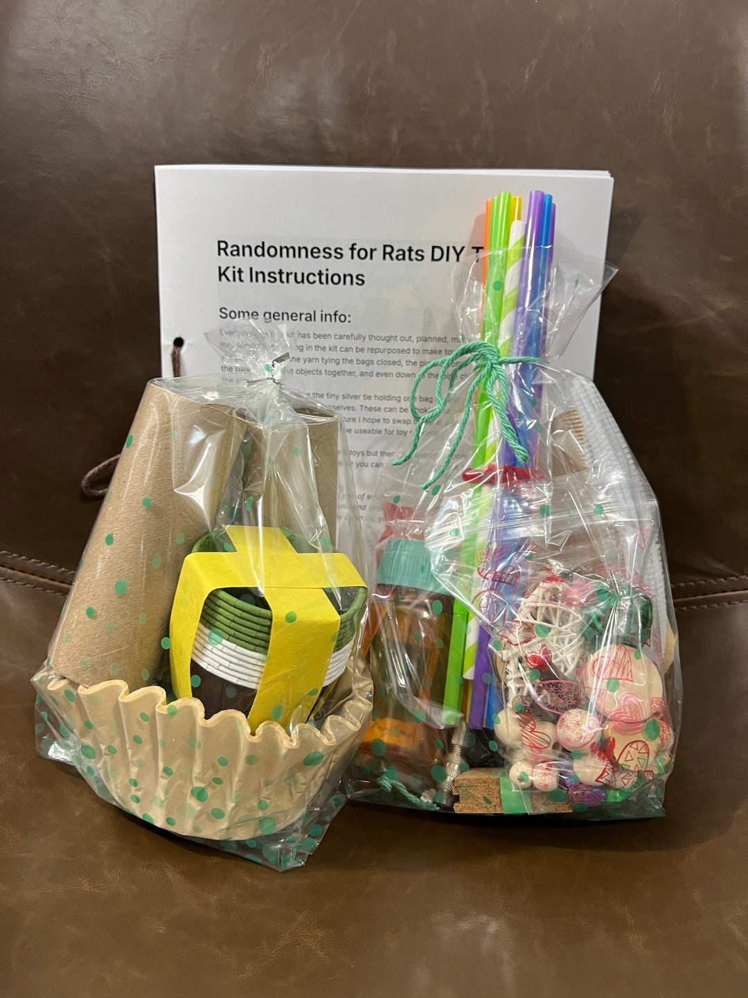 DIY Rat Toy Kit With Directions - Etsy