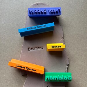 Custom Word Stamp (1-25 Characters Long), Custom Text, Personalized ...