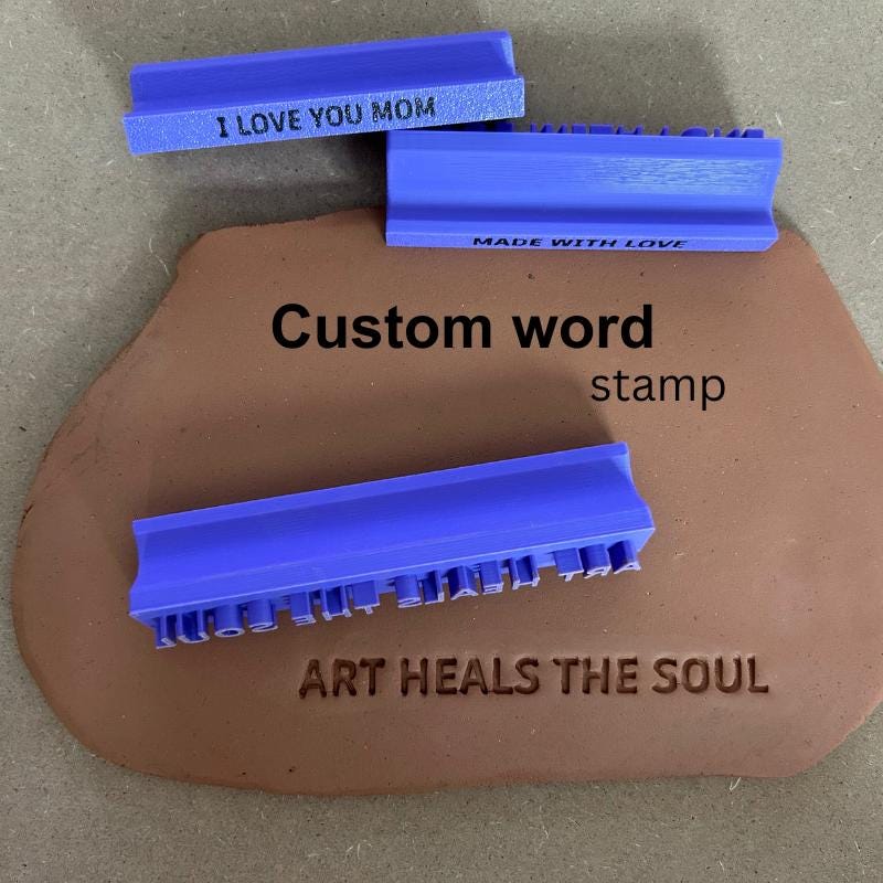 Clay Stamps for Pottery - Etsy