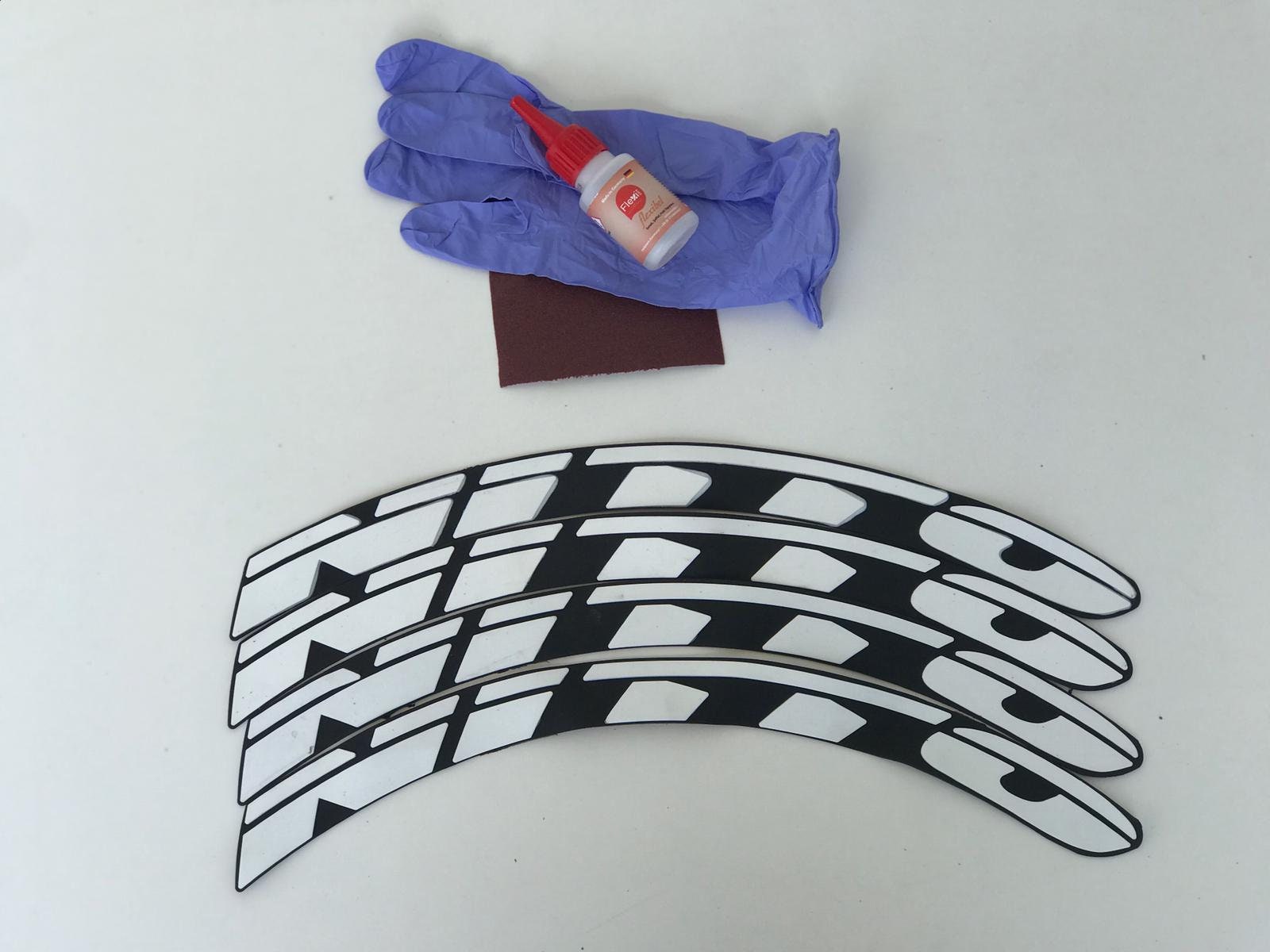 NITTO Tire Stickers Tire Letters Decal Custom 1'' 8x Permanent Tire ...