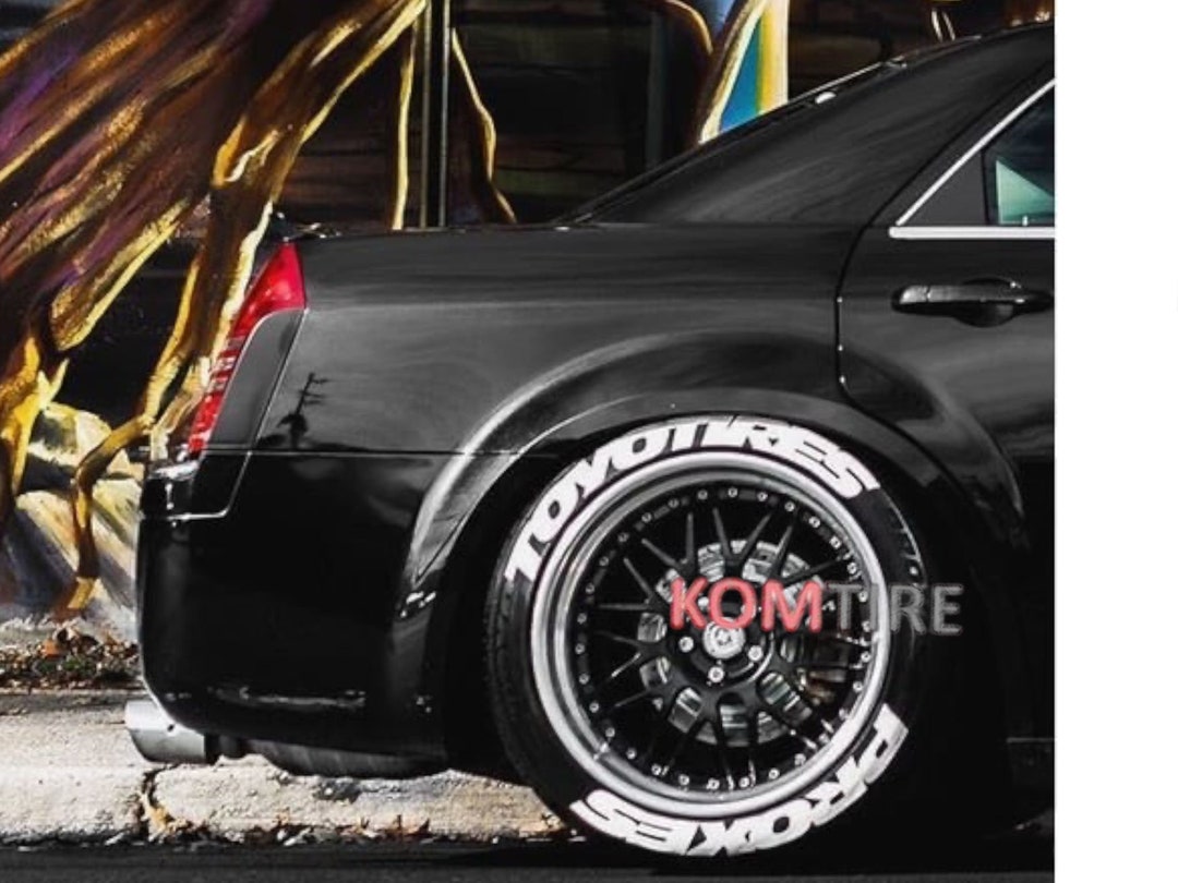 Toyo Tires Proxes Decals, Custom Tire Letter Stickers (8x) - Etsy
