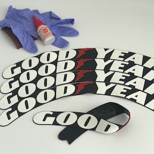 GOODYEAR Tire Stickers Tire Letters Decal Custom 1'' 8x Permanent Tire ...
