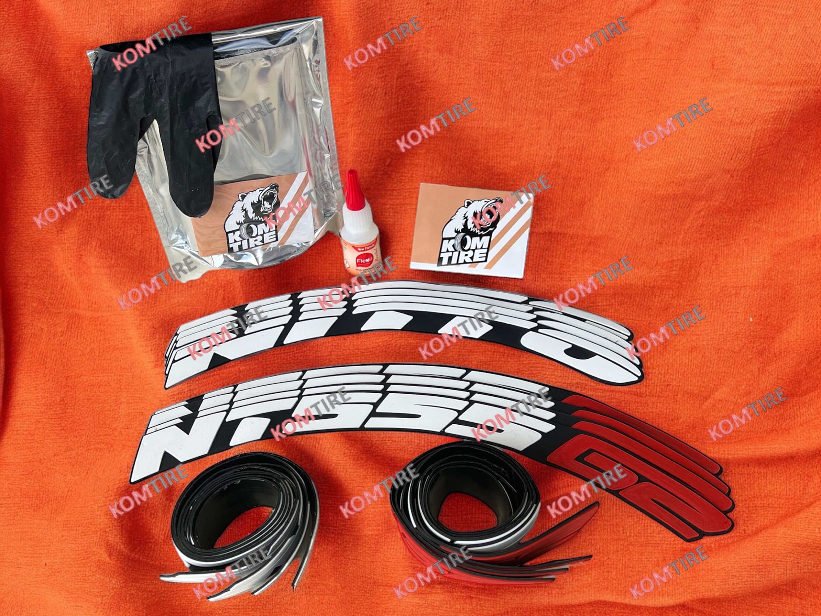 Nitto NT555 G2 Tire Stickers Tire Letters Decal Custom 1'' 8x Permanent ...