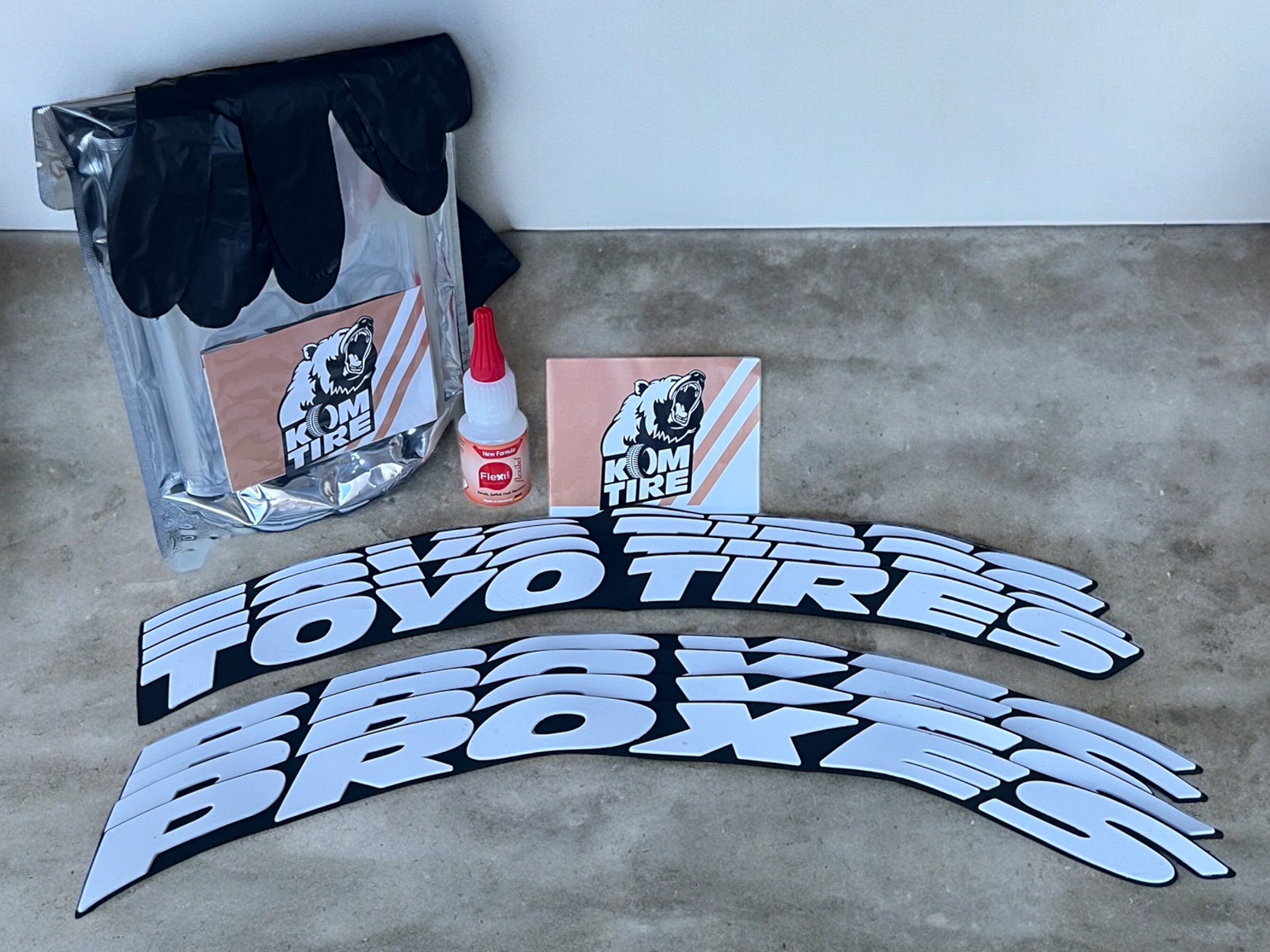 Toyo Tires Proxes Permanent Tire Stickers Tire Letters Decal Custom 1 ...