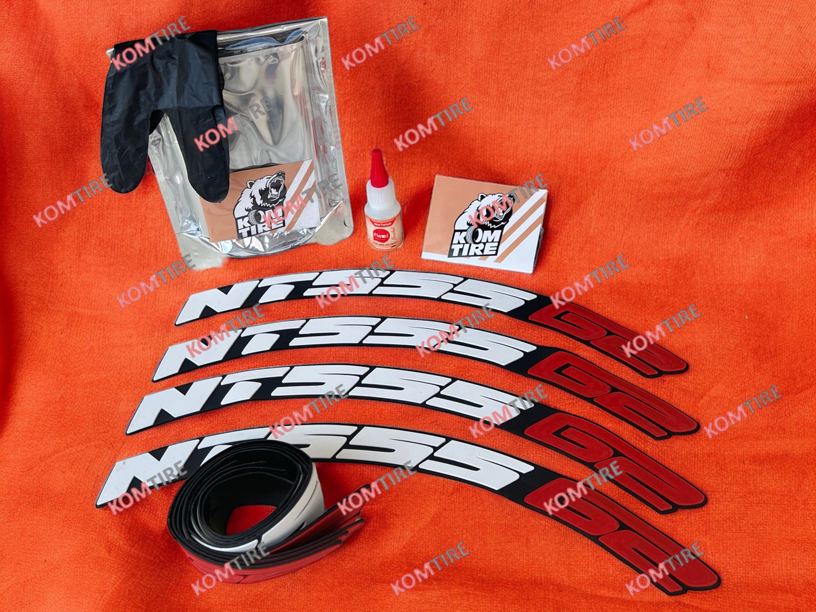 Nitto NT555 G2 Tire Stickers Tire Letters Decal Custom 1'' 8x Permanent ...