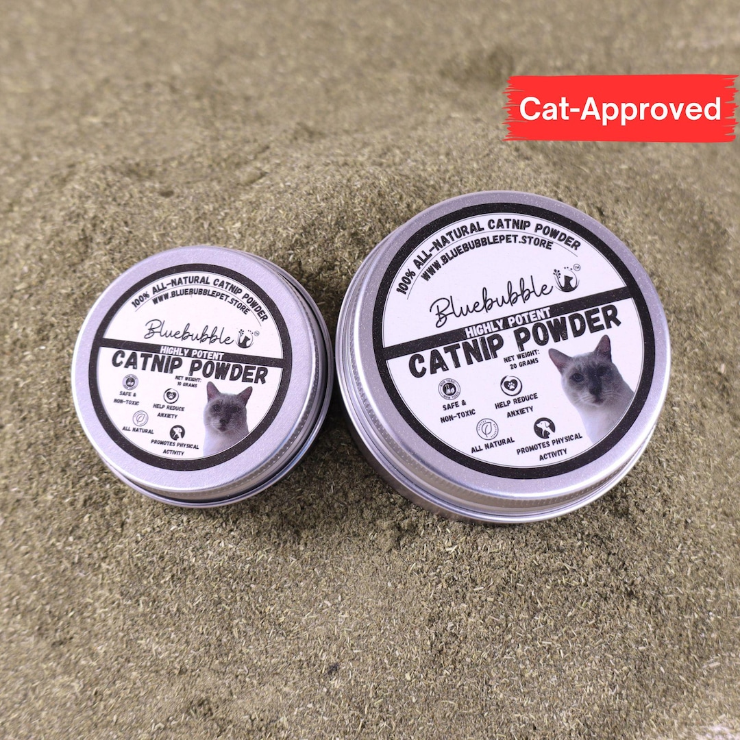 High Potency & Fresh Organic Catnip Powder | Fine Ground for Cat Treats ...