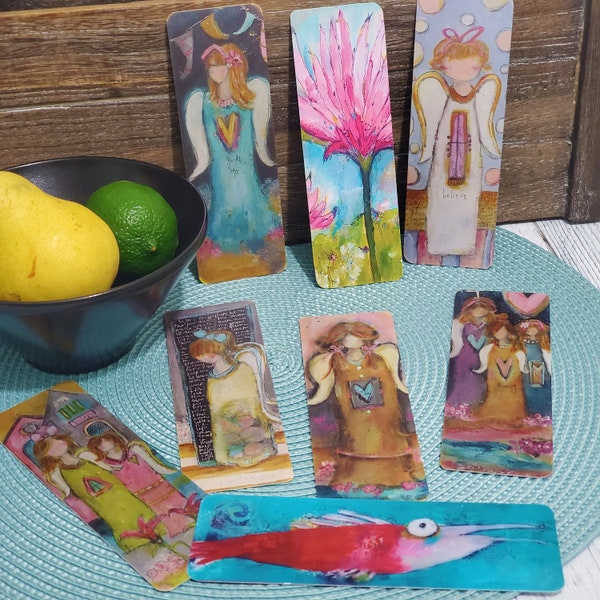 Angel Bookmark - Etsy