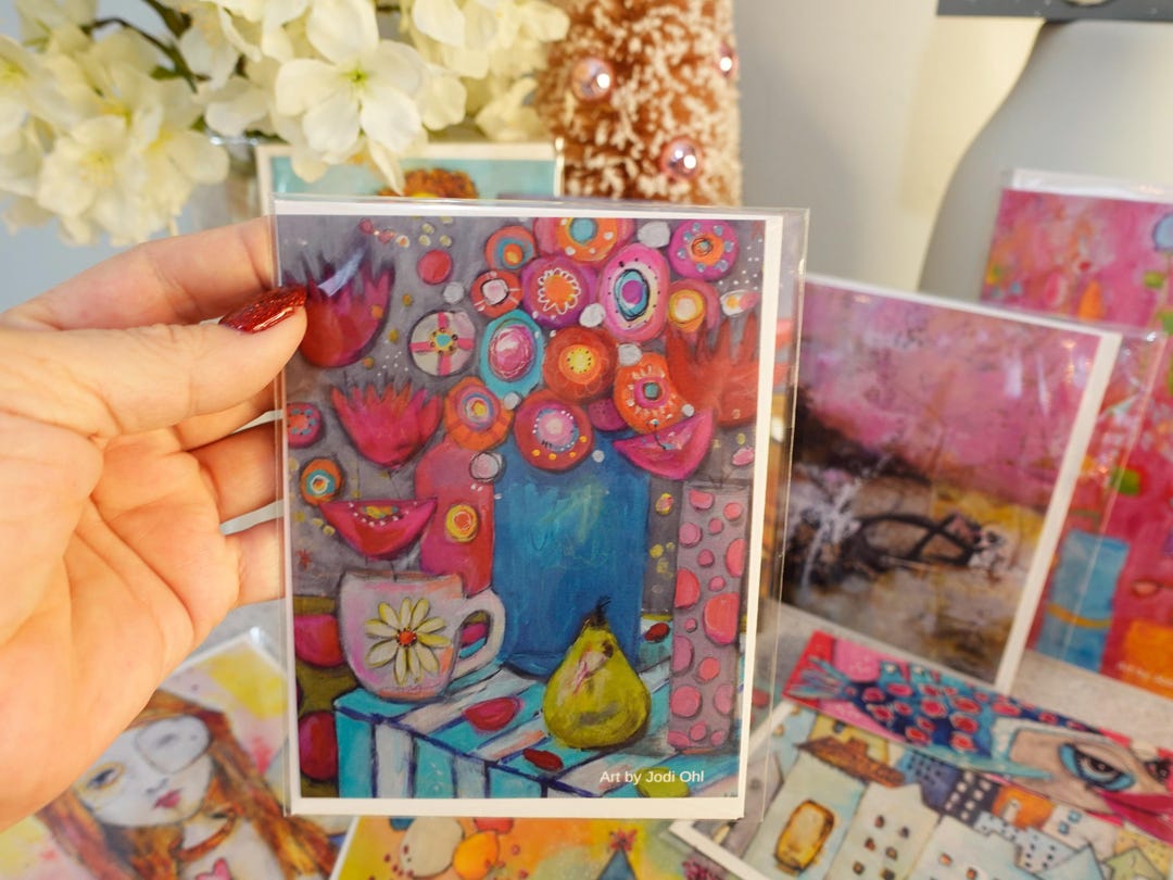 Large Grab Bag Assortment 2: Fun Cards and Bookmarks Value Priced 12-15 ...