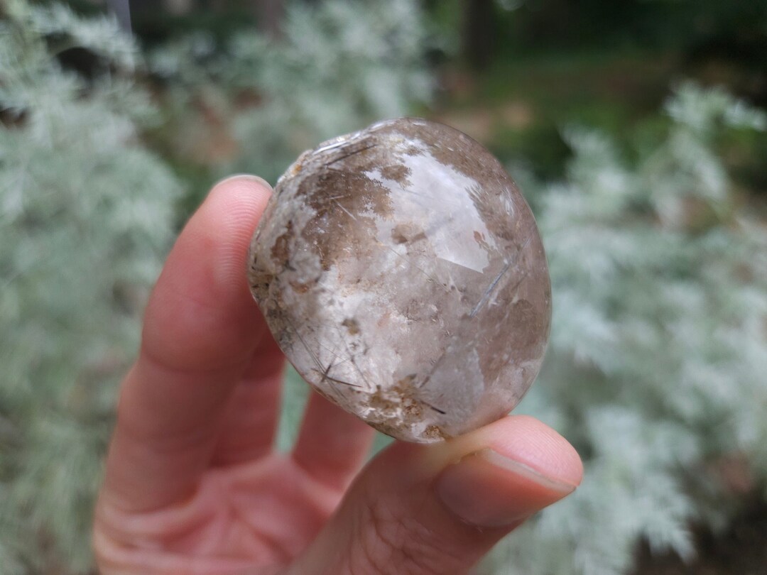 Scenic Rutilated Lodolite Lens; Garden Quartz; Thousand Layer Quartz ...