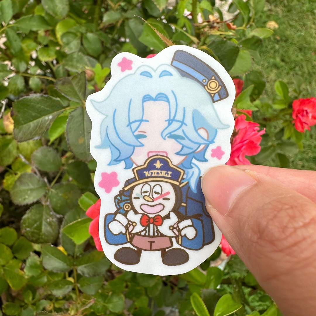 HSR Misha & Clockie Die-cut Sticker - Etsy