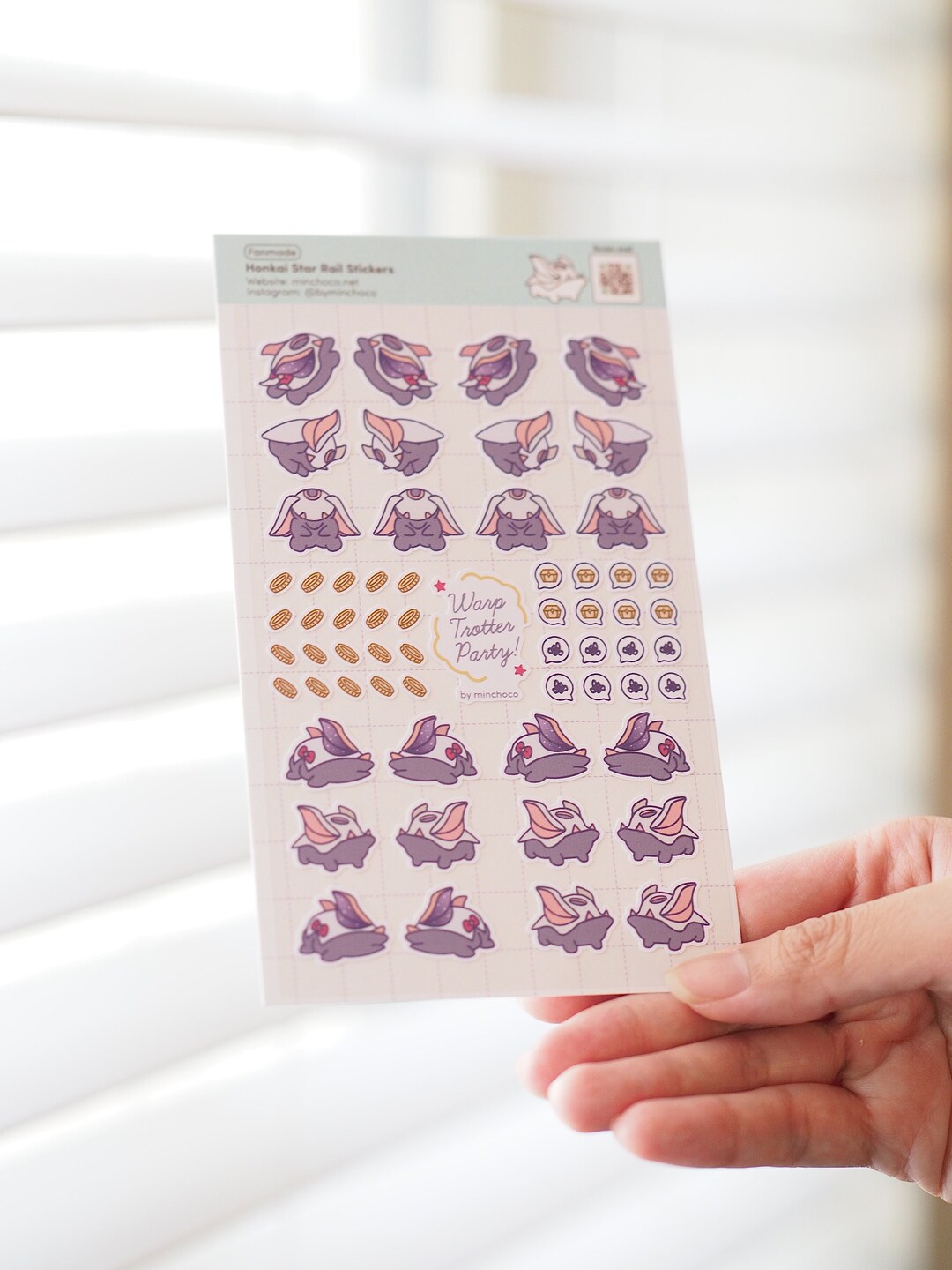 HSR Warp Trotter Sticker Sheet - Etsy