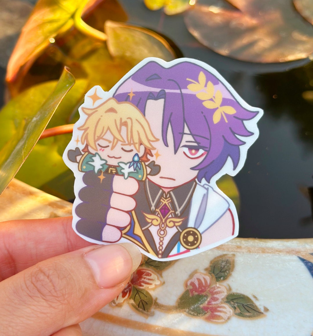 HSR Dr. Ratio & Aventurine Die-cut Sticker - Etsy