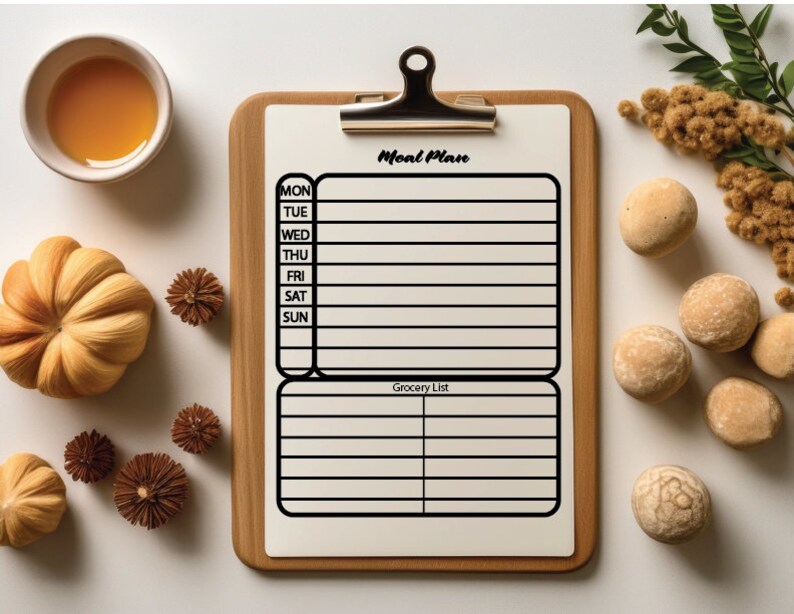 Ultimate Weekly Meal Planner Printable & Digital for Ipad, Android ...