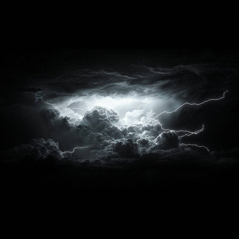 Lightning Overlay Pack - Etsy