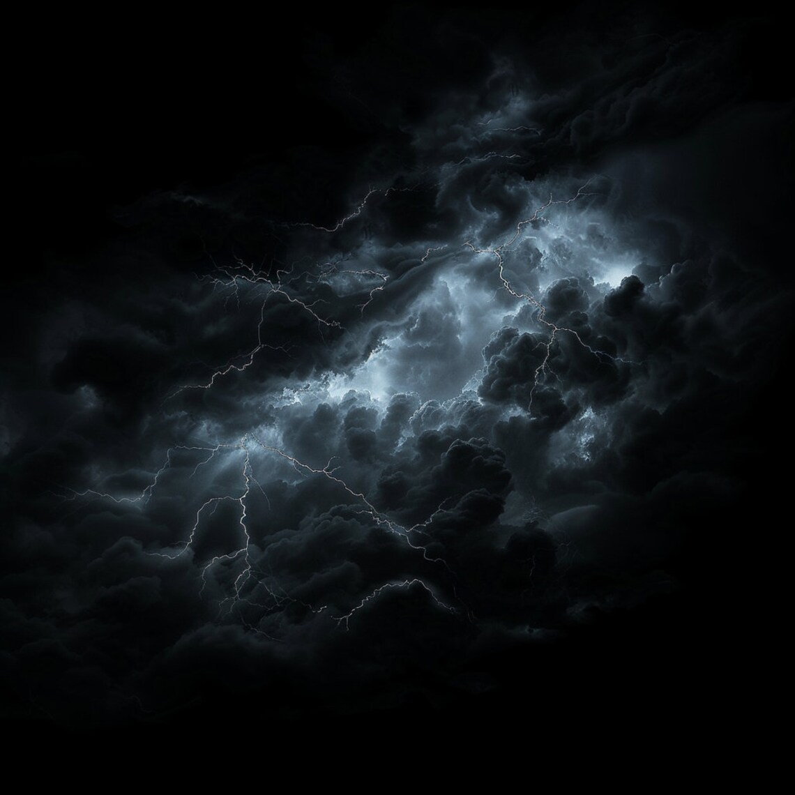 Lightning Overlay Pack - Etsy