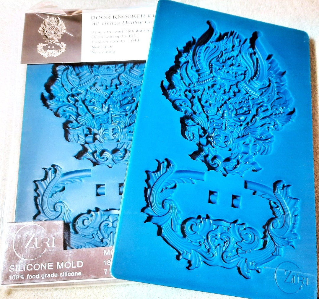 Door Knocker Dragon Food Safe Mold by Zuri Designs - Etsy