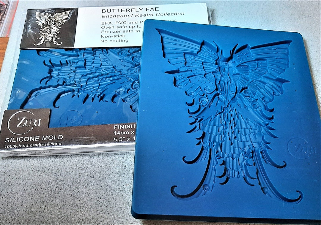 Butterfly Fae Fantasy Fairy Mold Food Safe by Zuri Designs - Etsy