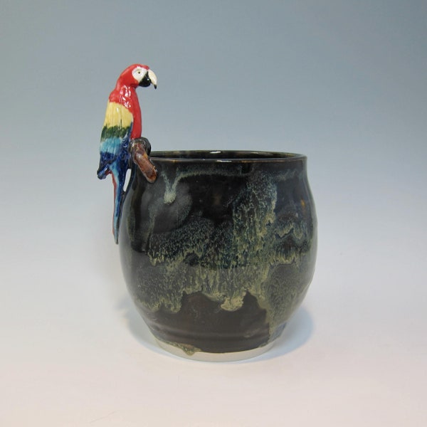 Ceramic Macaw Pottery - Etsy