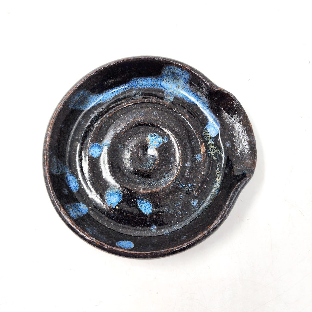 Dotty Spoon Holder - Ring Dish - Handmade Pottery - Etsy