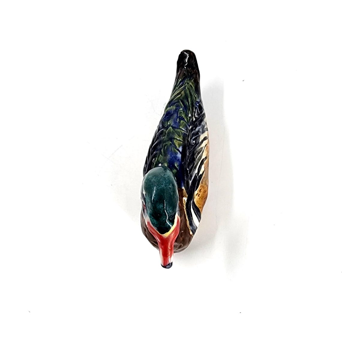 Wood Duck Sculpture - Handmade Pottery - Hand-sculpted - Gift for Bird ...