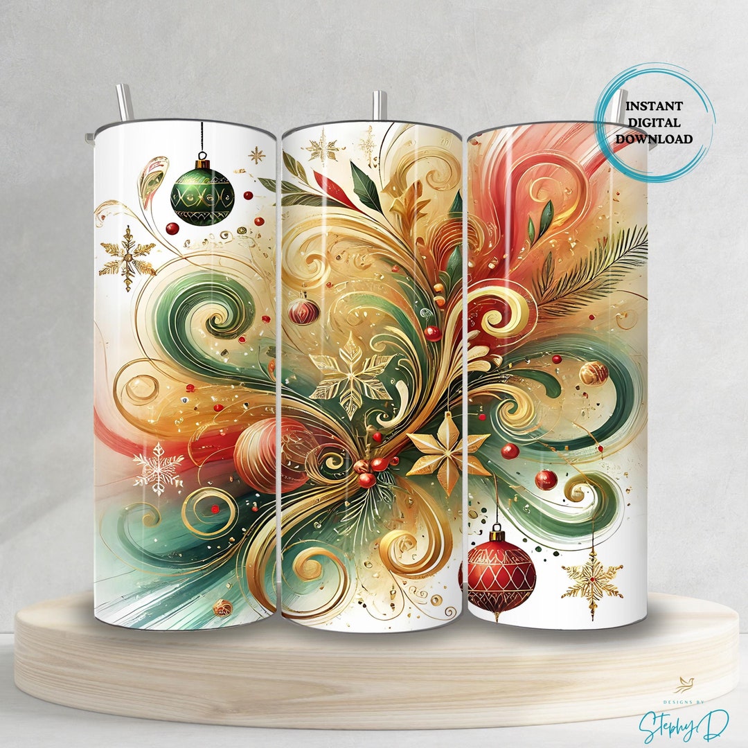 Christmas Designs, Printable Christmas Art, Merry and Bright PNG ...