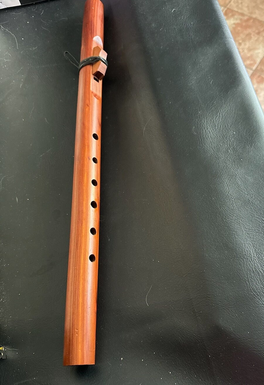 Native American Six Hole Wood Flute Unique Find! - Etsy