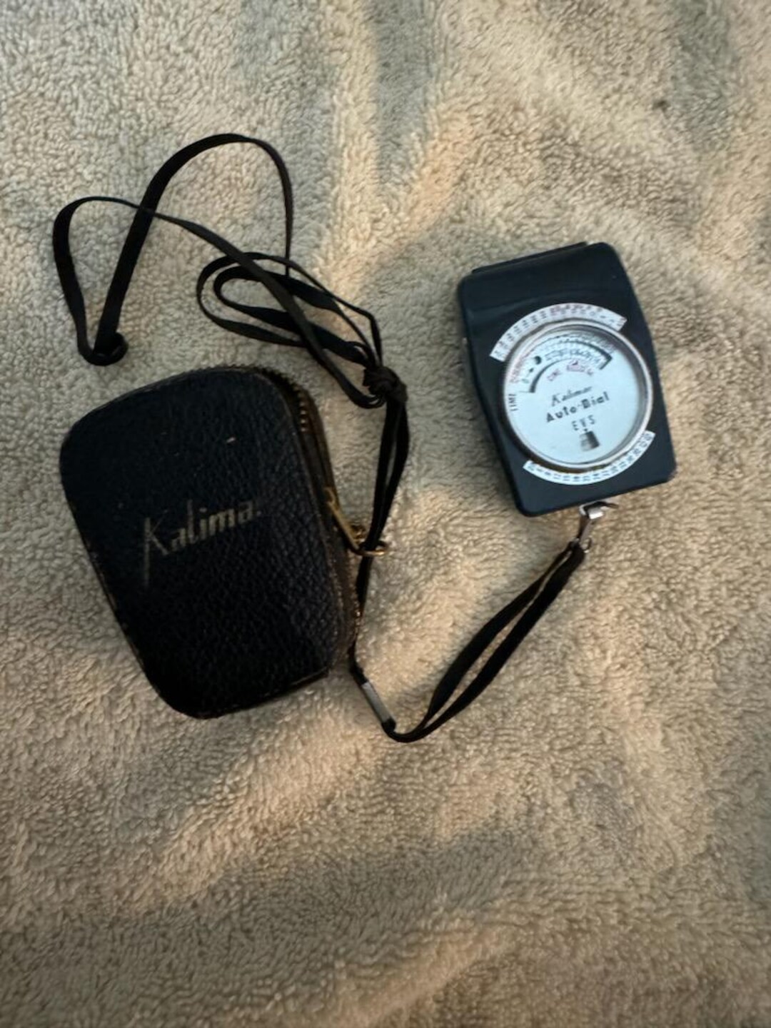 Vintage Kalimar A Light Meter With Original Leather Case - Etsy
