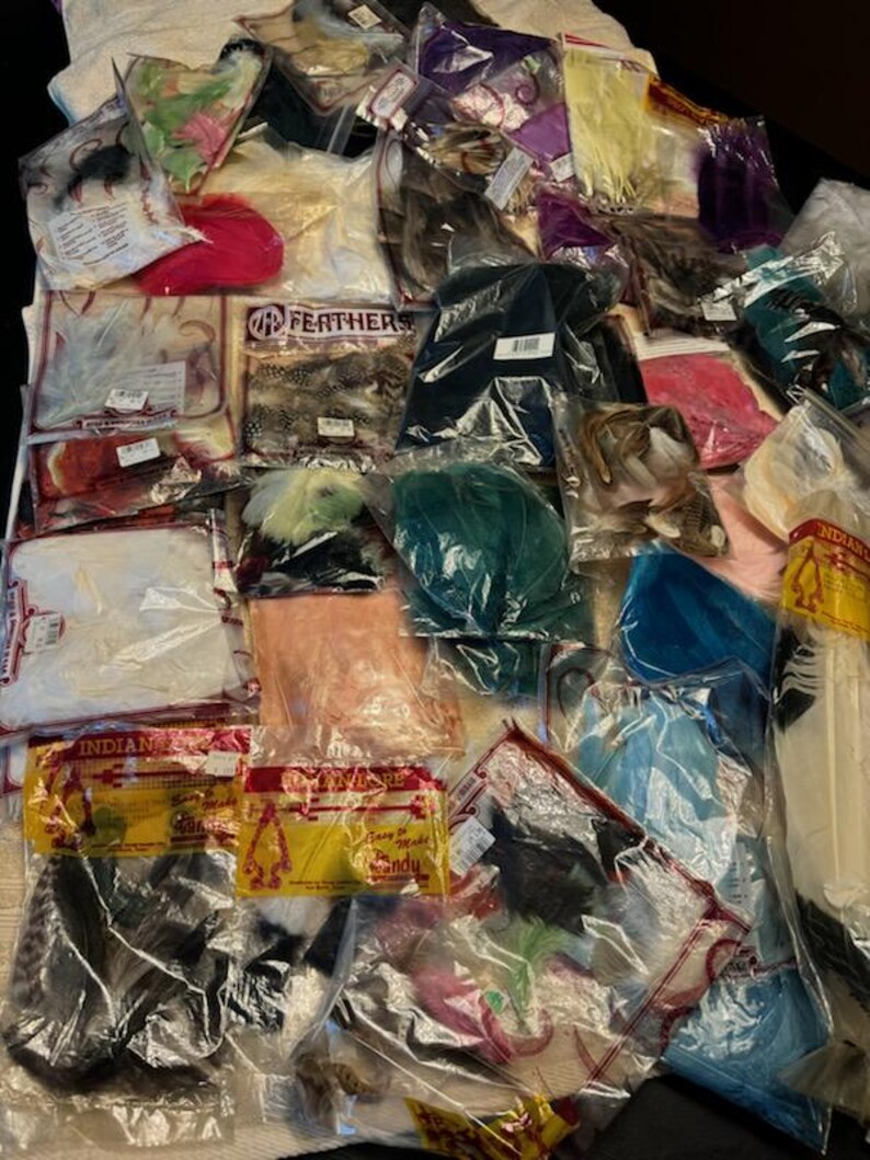 Assorted Box of Craft Feathers Perfect for DIY Projects, Costumes, and ...