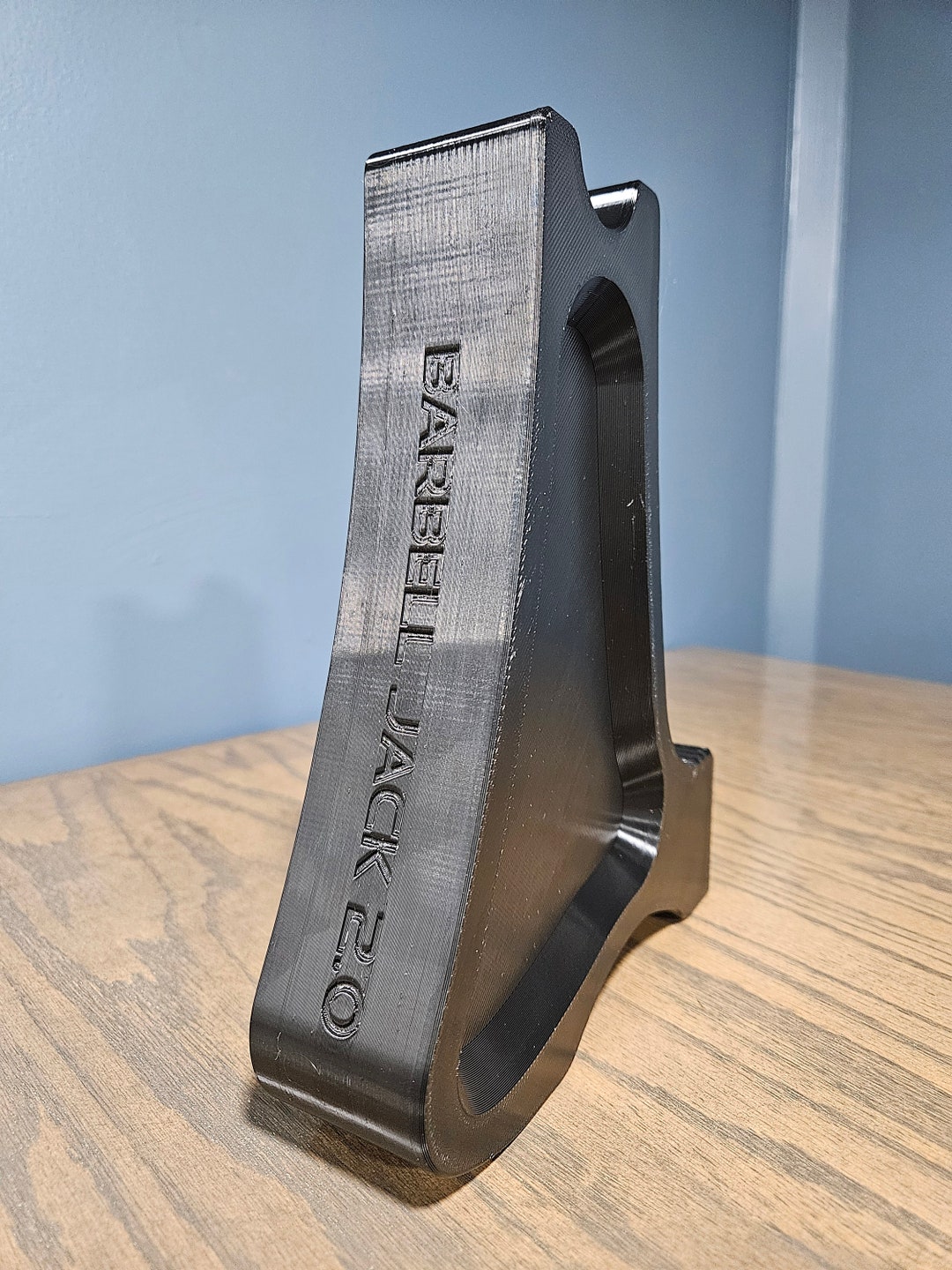 3D Printed Barbell Jack – Foot Control Deadlift Plate Loader - Etsy