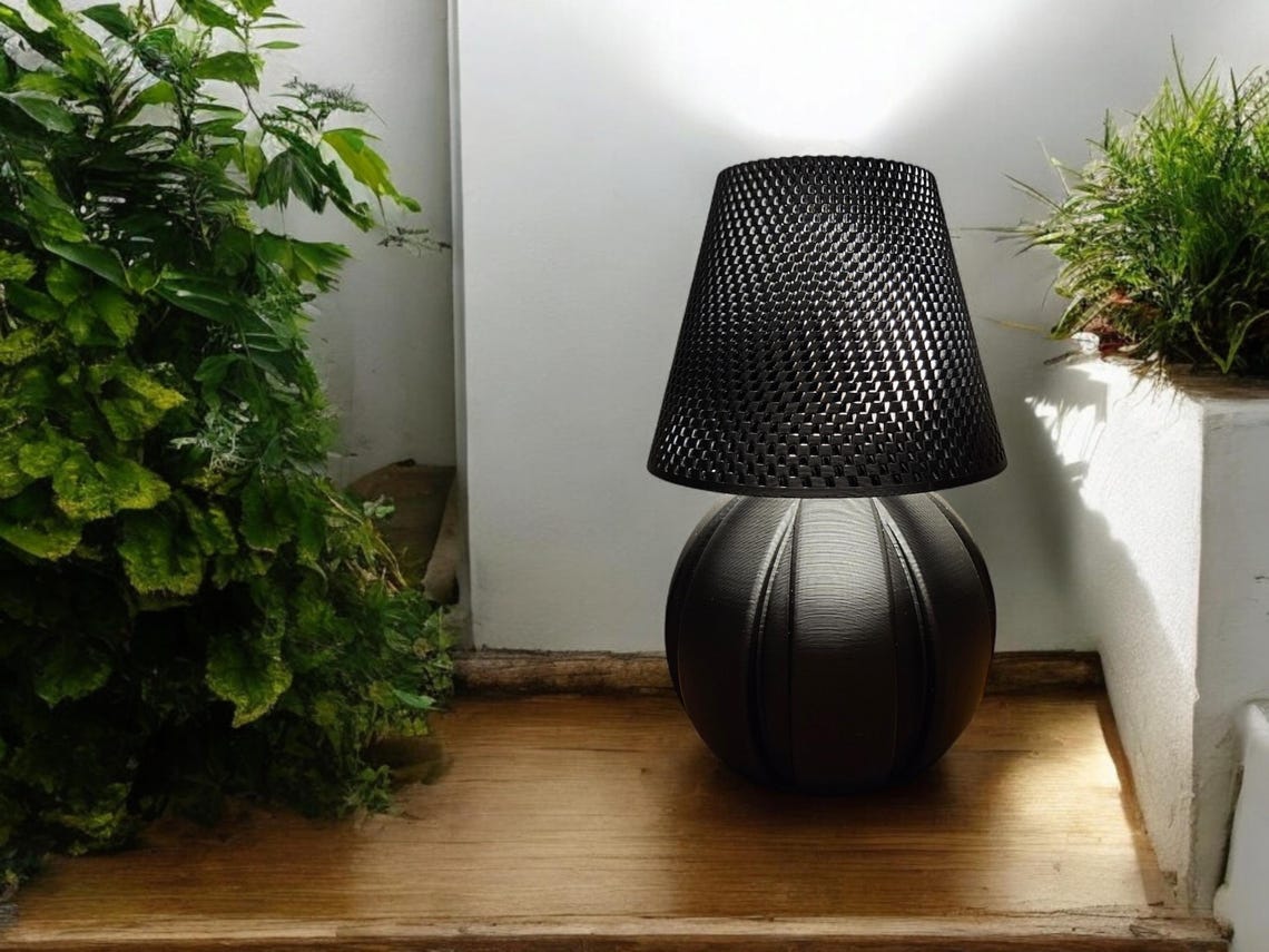 3D Printed RGB LED Lamp | Optical Illusion Accent Lighting - Etsy
