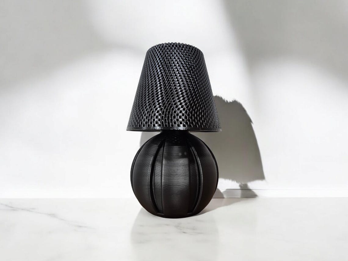 3D Printed RGB LED Lamp | Optical Illusion Accent Lighting - Etsy