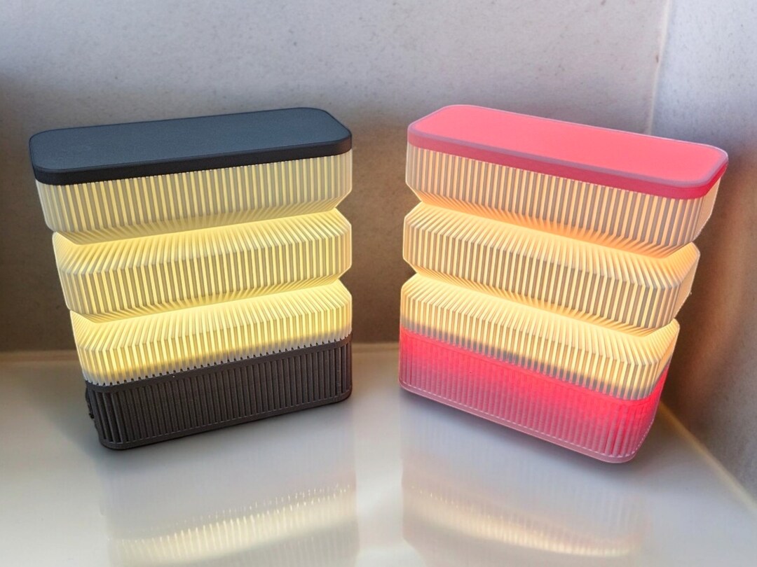 Ecoglow USB LED Desk Lamp - Space Saving | Geometric Accent Lamp Unique ...