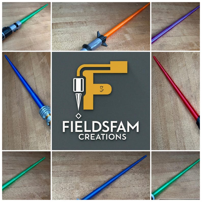 Collapsing Lightsaber Blades - Customizable - Etsy