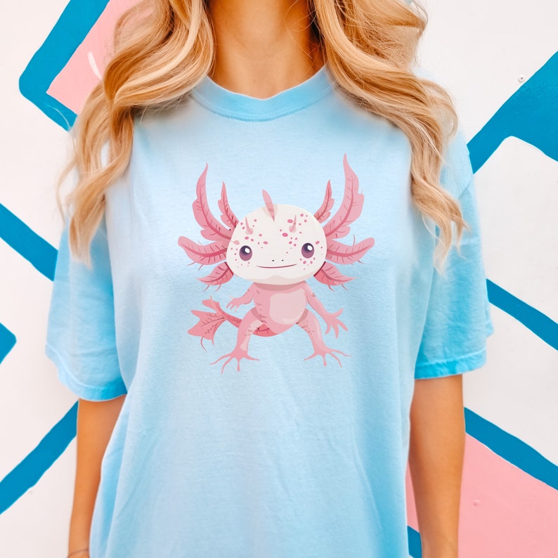 Cute Cinco De Mayo Axolotl Shirt Mexican Salamander Tshirt Funny ...