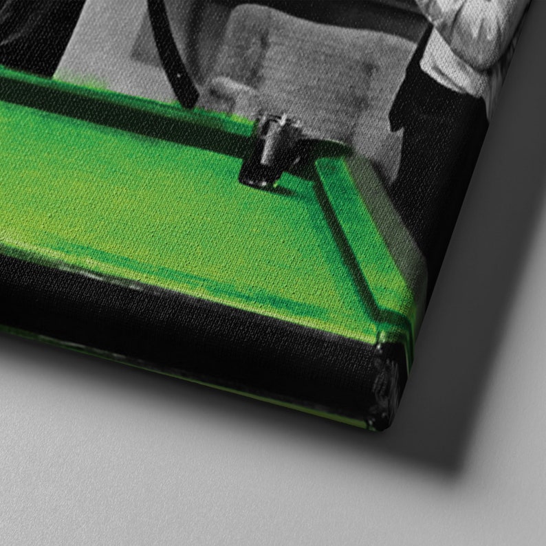 The Rat Pack Poster Playing Pool Canvas Wall Art Home Decor Framed ...