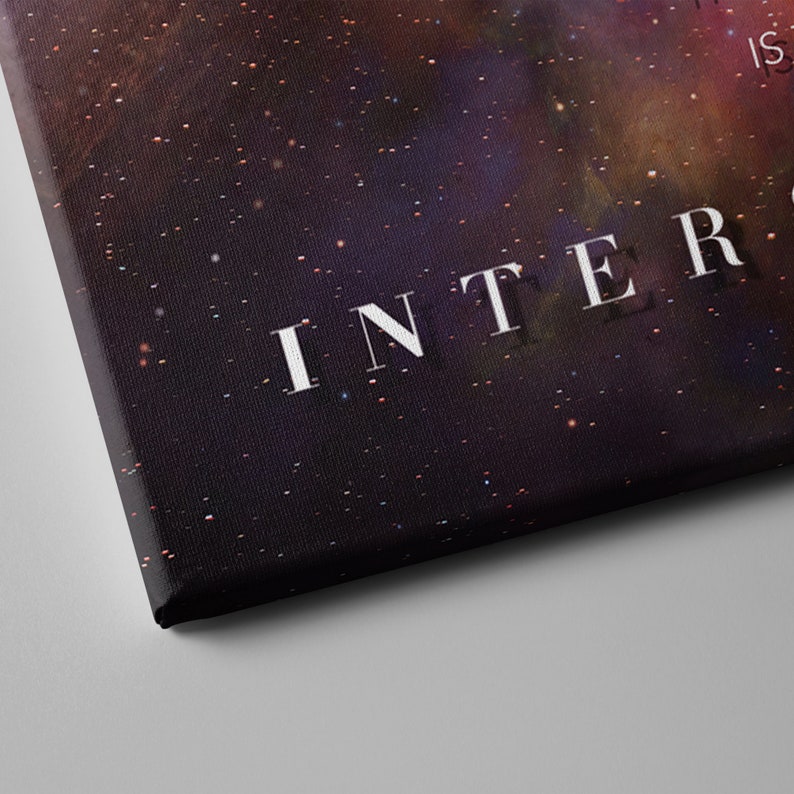 Interstellar Movie Poster Canvas Wall Art Home Decor Framed Poster ...