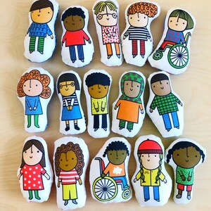 Make Your Own Diversity Friends - Sewing Kit by Jane Foster - Nursery ...