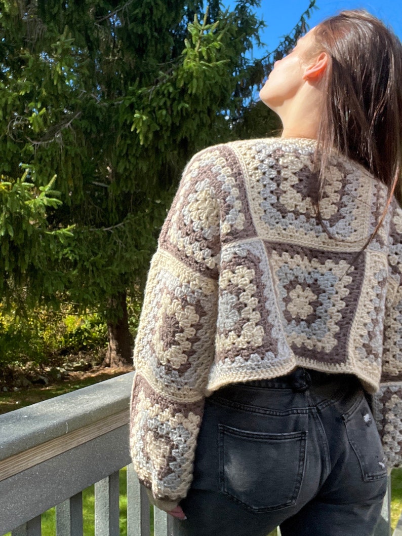 Granny Square Sweater - Etsy