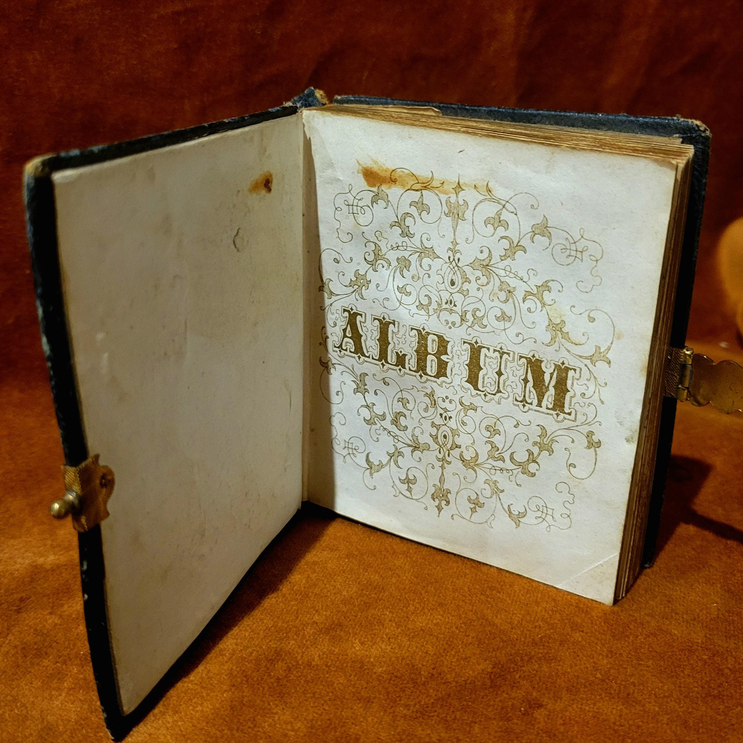 A Rare and Unique Antique Gem Tintype Album. 78 Gem Tintypes in One ...