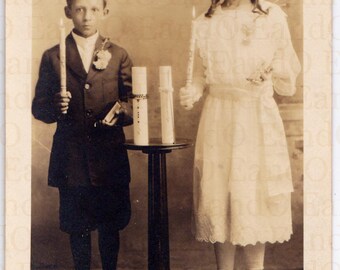 Antique Real Photo Postcard AZO Stamp Box 2 Triangles Up 2 - Etsy