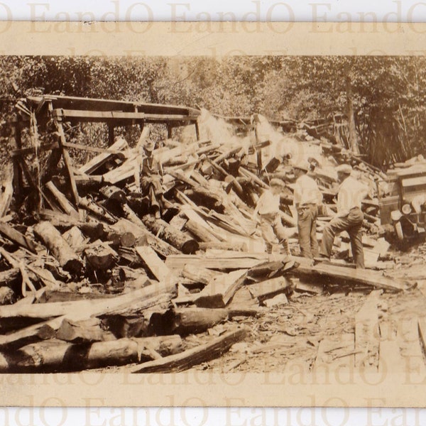 Antique Log Splitter - Etsy